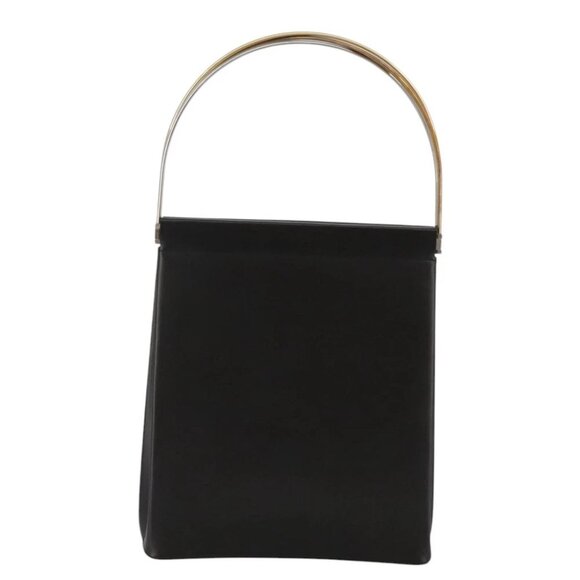 Cartier | Bags | Cartier Trinity Bag Hand Bag Leather Black Gold | Poshmark